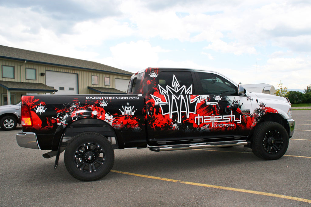  MAJESTIC Truck Wrap For Majesty Riding SCS Wraps