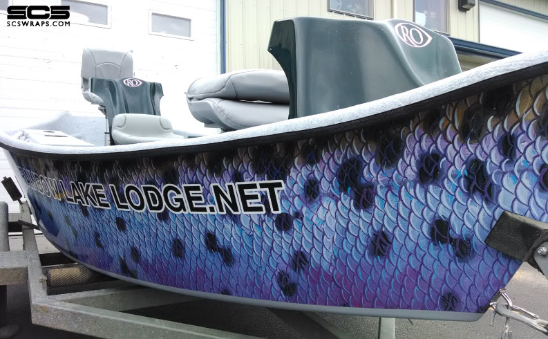 Simms Boat Wrap · SCS Wraps