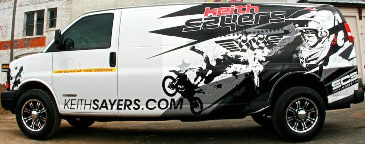 Keith Sayers Van Wrap · SCS Wraps