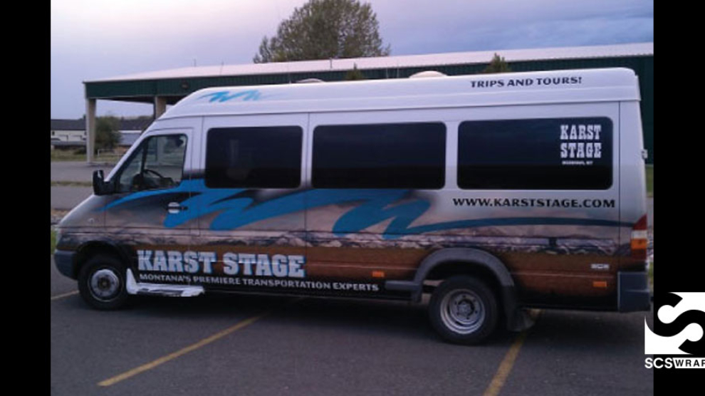 Karst Stage Sprinter Van Wrap · SCS Wraps
