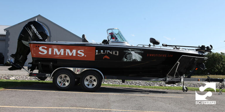 Simms Fishing Products - Lund Boat Wrap · SCS Wraps