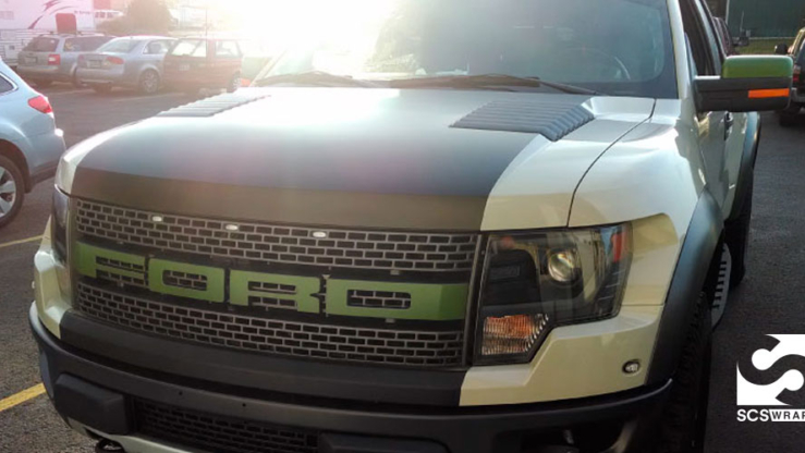 Ford Raptor Custom Truck Wrap · SCS Wraps
