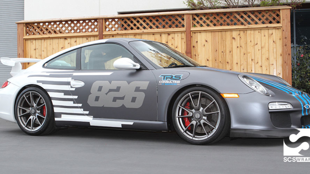 Porsche GT3 Race Car Wrap · SCS Wraps