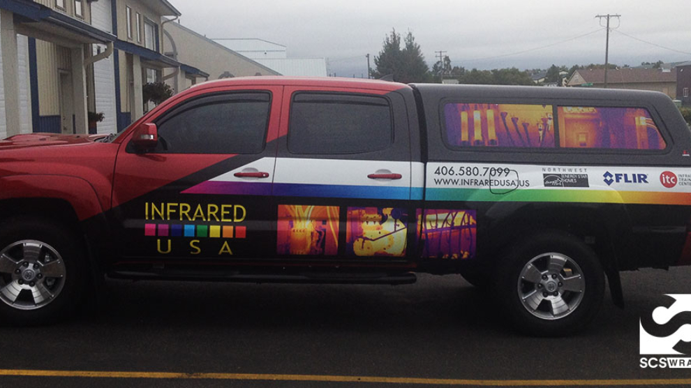 Infrared USA Truck Wrap · SCS Wraps