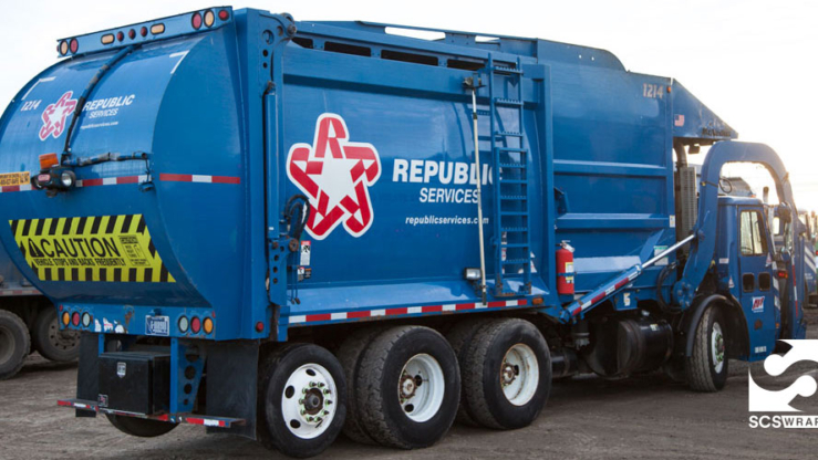 Republic Services Fleet Graphics · SCS Wraps