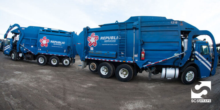 Republic Services Fleet Graphics · SCS Wraps