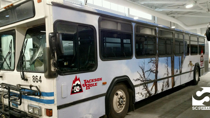 Jackson Hole Mountain Resort Bus Wrap · SCS Wraps
