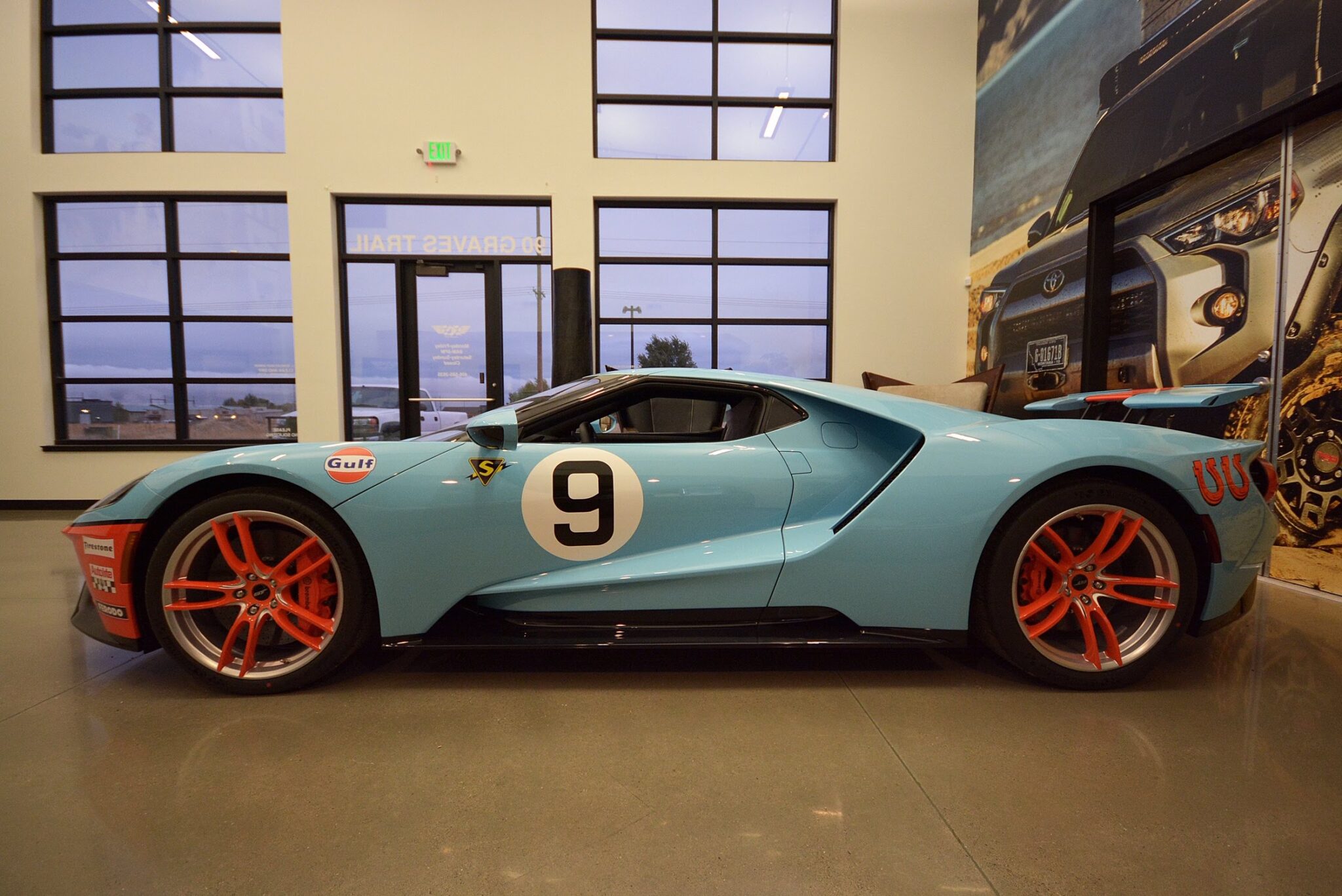 Ford GT Gulf Livery Graphics · SCS Wraps