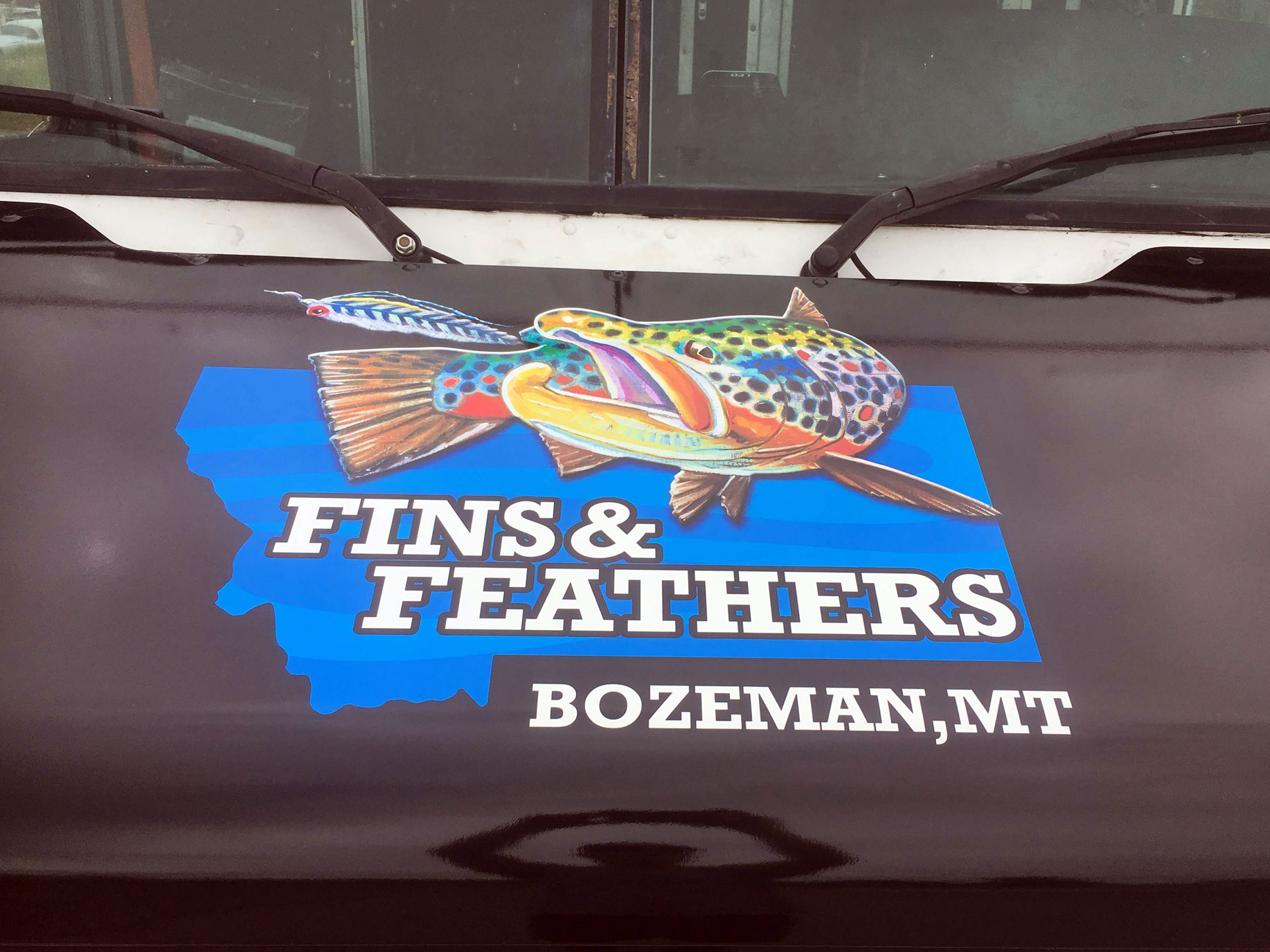 Fins & Feathers Mobile Fly Shop · SCS Wraps