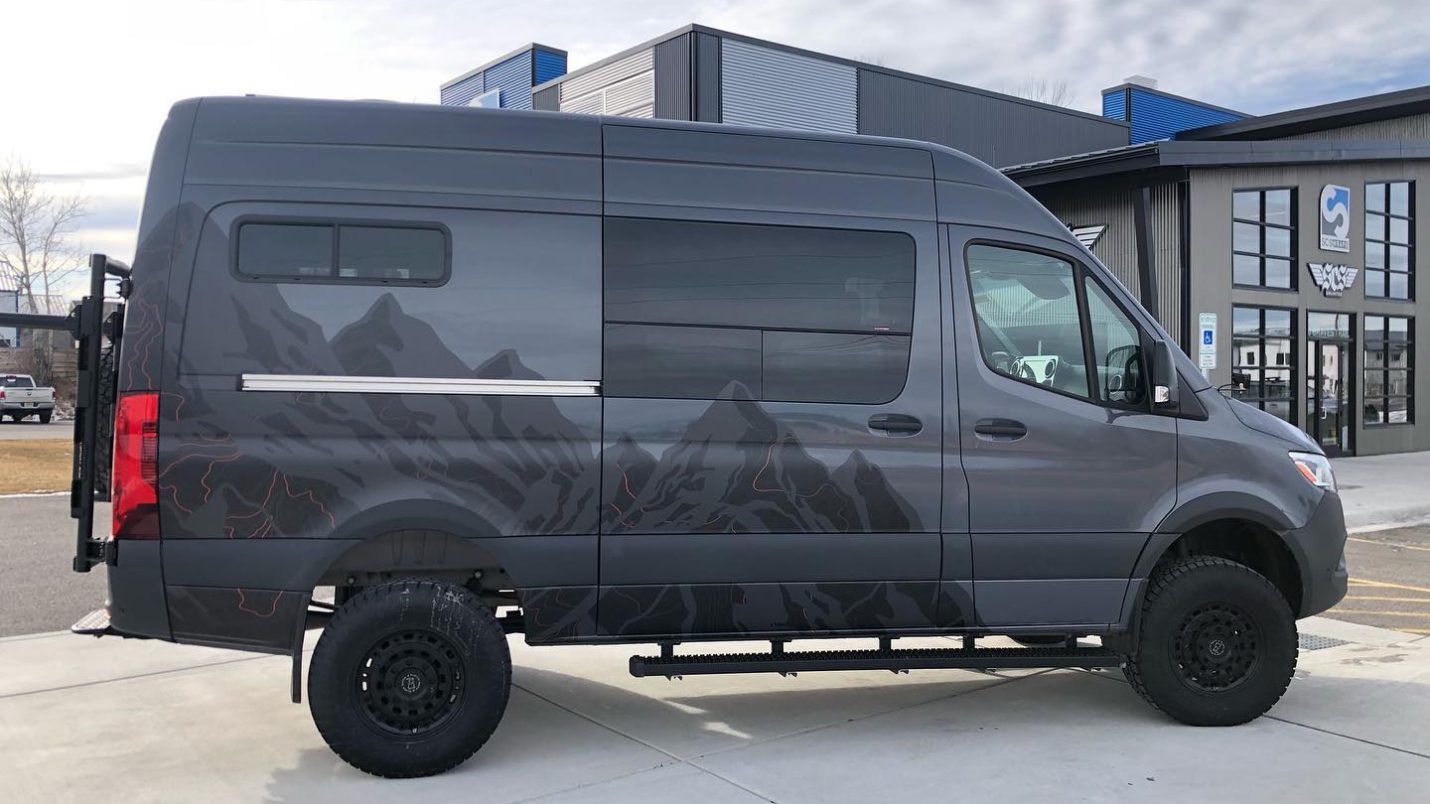 Van life WRAPPED · SCS Wraps